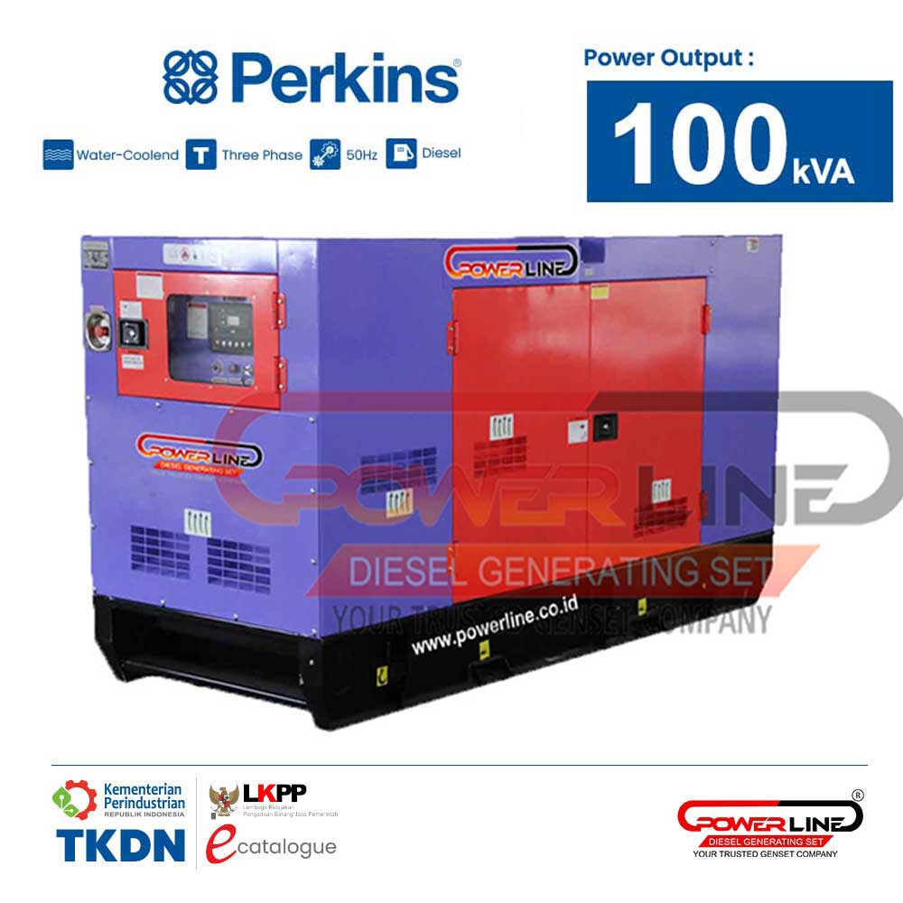 Genset 100 KVA Perkins | Genset 80 KW Perkins - Jual Genset Perkins ...