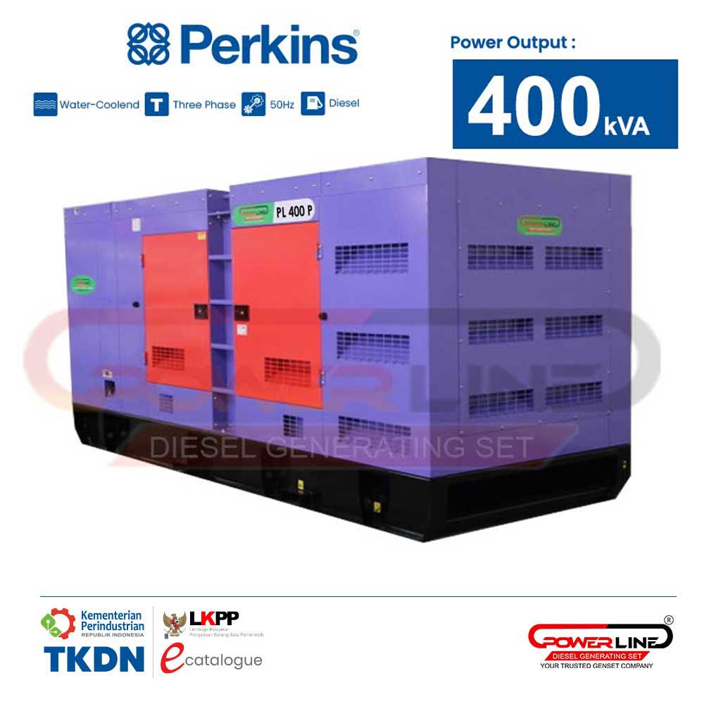 Genset 400 KVA Perkins | Genset 320 KW Perkins - Jual Genset Perkins Berkualitas