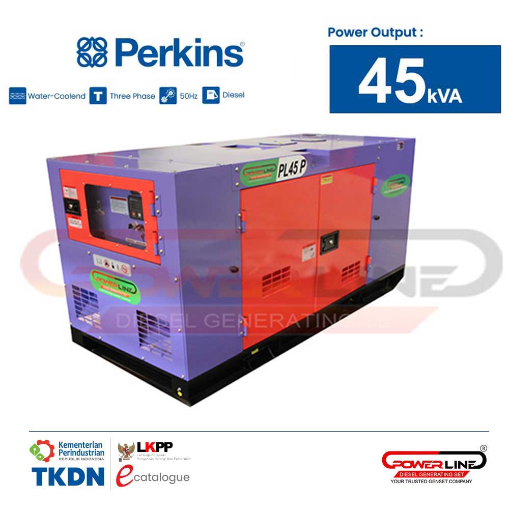 Genset 45 KVA Perkins | Genset 36 KW Perkins - Jual Genset Perkins ...